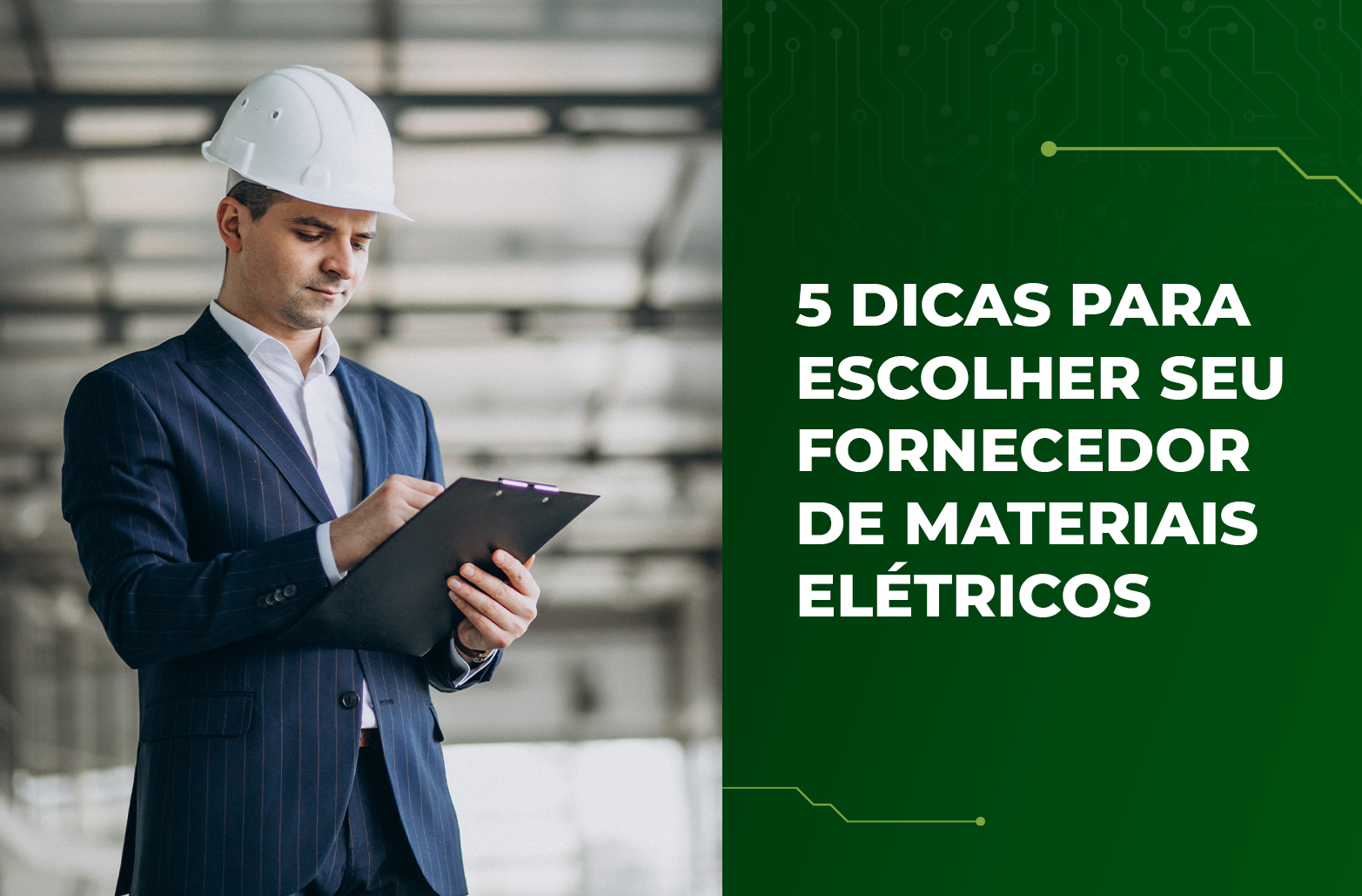 5 dicas para escolher seu fornecedor de materiais elétricos - Materiais ...